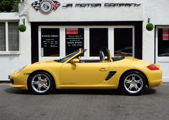 PORSCHE BOXSTER 2.7 SPORT EDITION - JR Motor Company | Independent ...