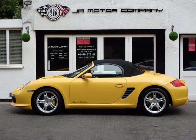 PORSCHE BOXSTER 2.7 SPORT EDITION - JR Motor Company | Independent ...